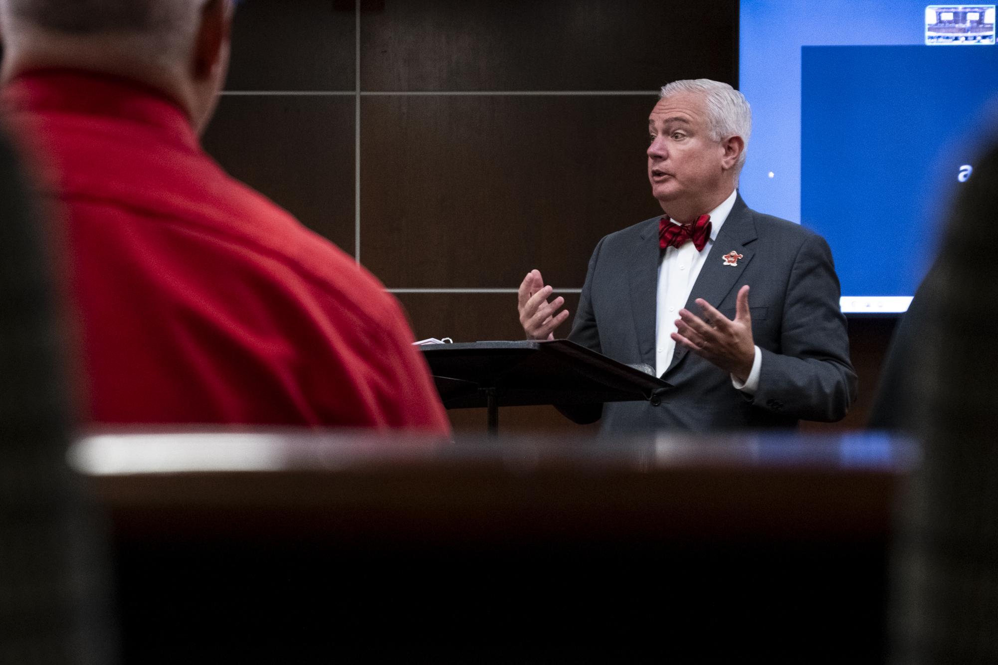 Caboni meets with Staff Senate to address community concerns ...